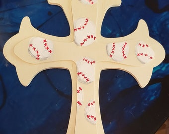 Shadow Box Baseball Cross - Etsy