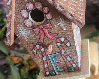 Gingerbread Birdhouse - Etsy