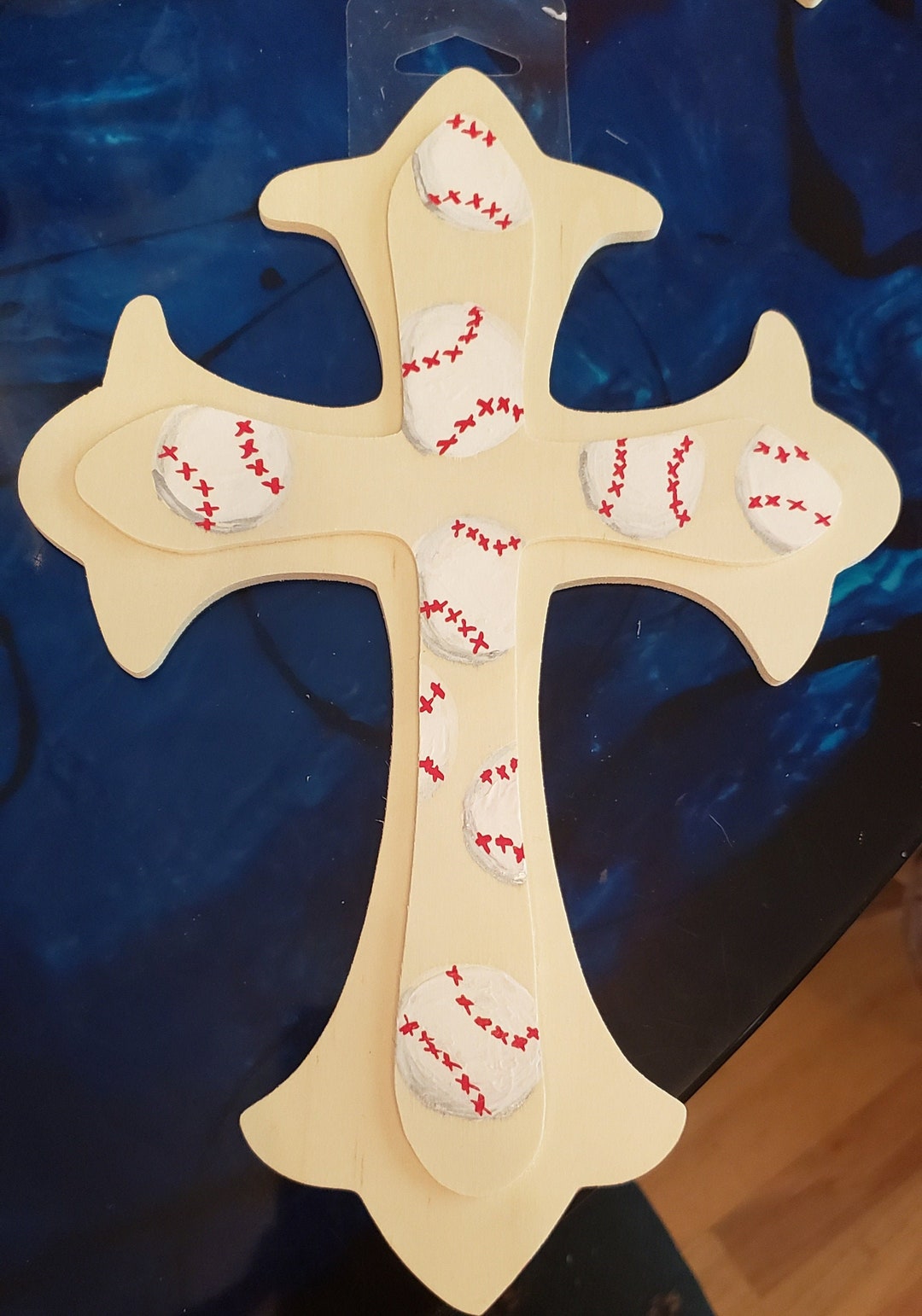 Baseball Cross - Etsy