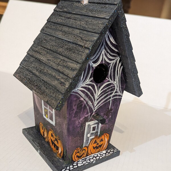 Halloween Birdhouse - Etsy