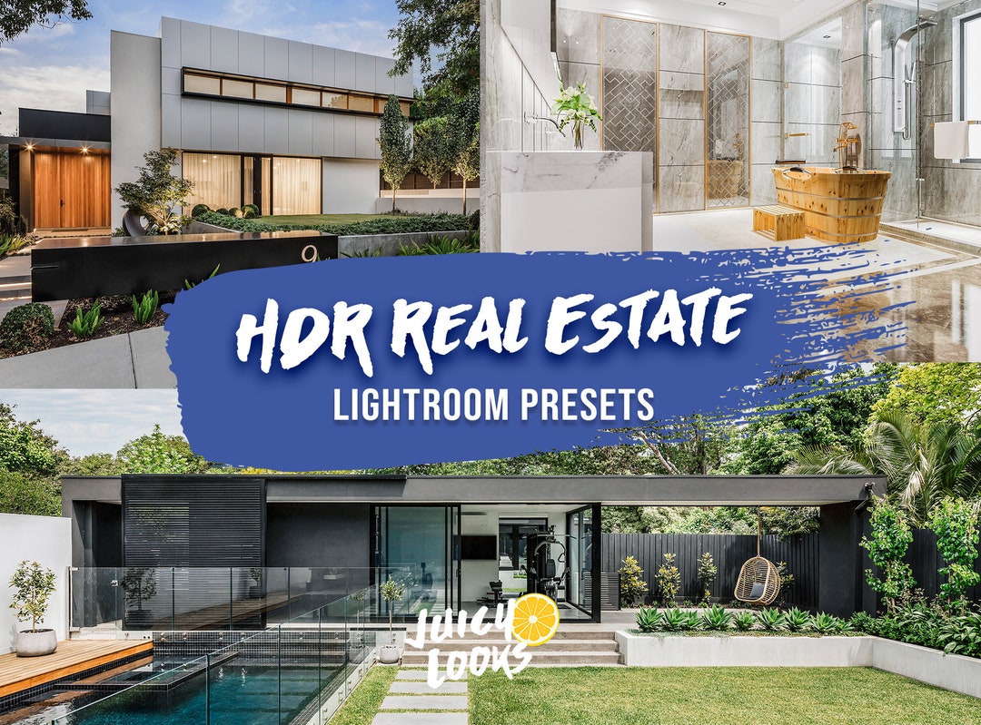 15 HDR Real Estate Lightroom Presets, Mobile & Desktop Presets ...