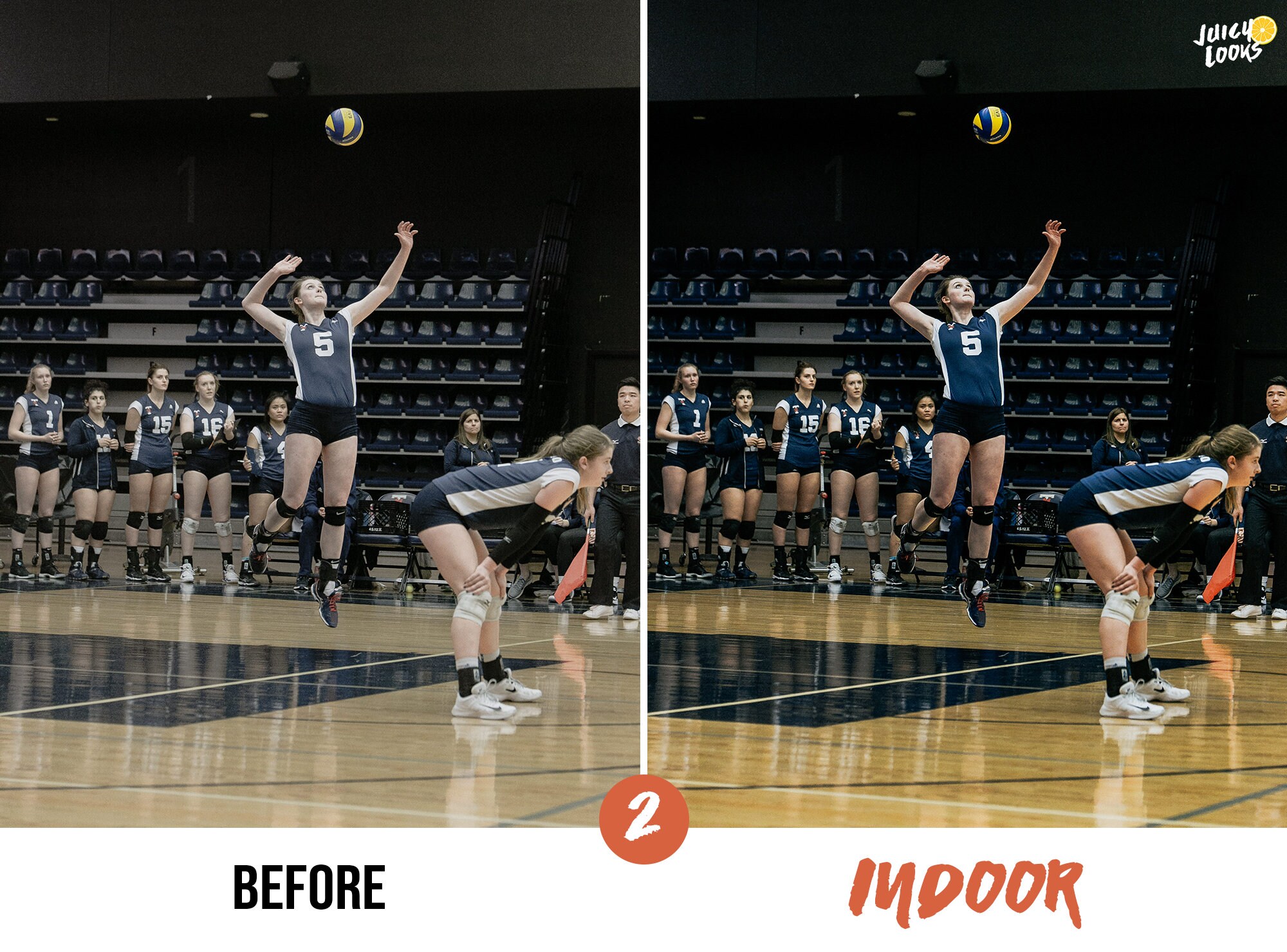 7 Volleyball Lightroom Presets, Mobile & Desktop, Filters, Lightroom ...