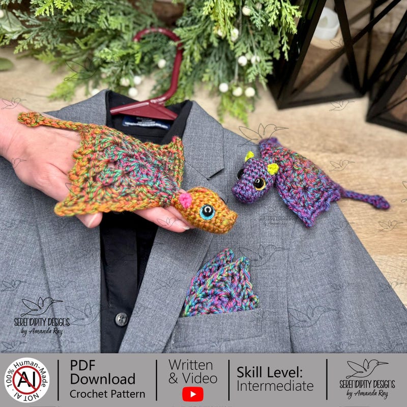Dragon Crochet. Pattern - Etsy
