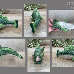 PDF Mini Largemouth Bass No-sew Amigurumi Crochet Pattern ...