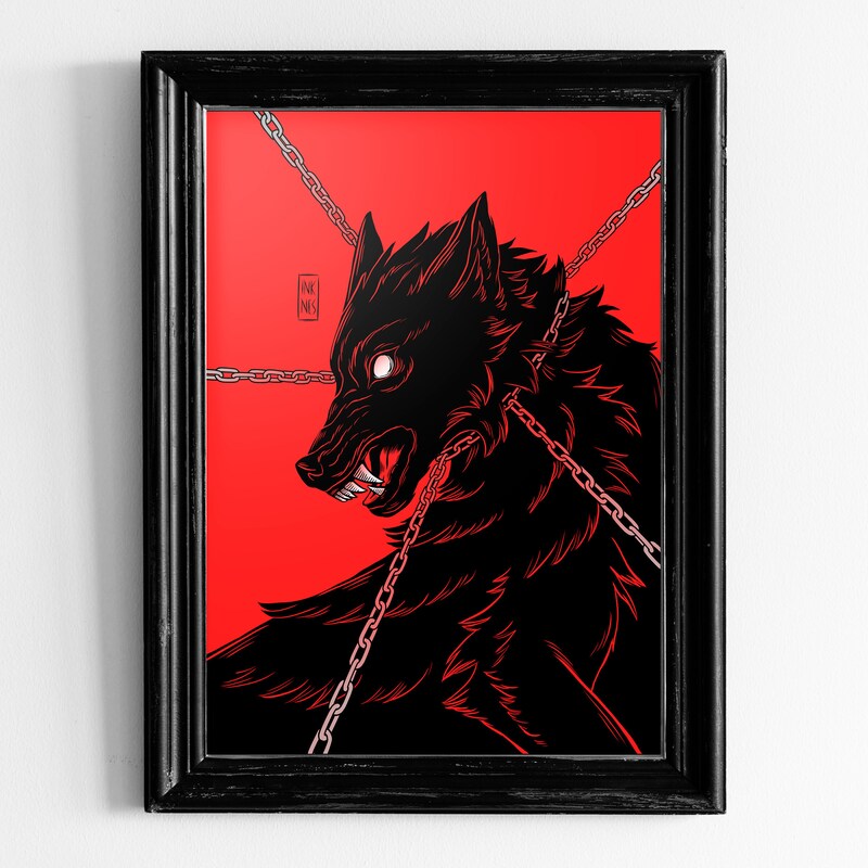 Chained Animals - Etsy