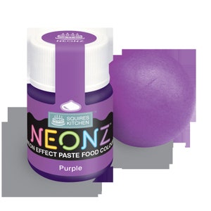 NEONZ - Neon Effect Food Colouring Pastes - Etsy
