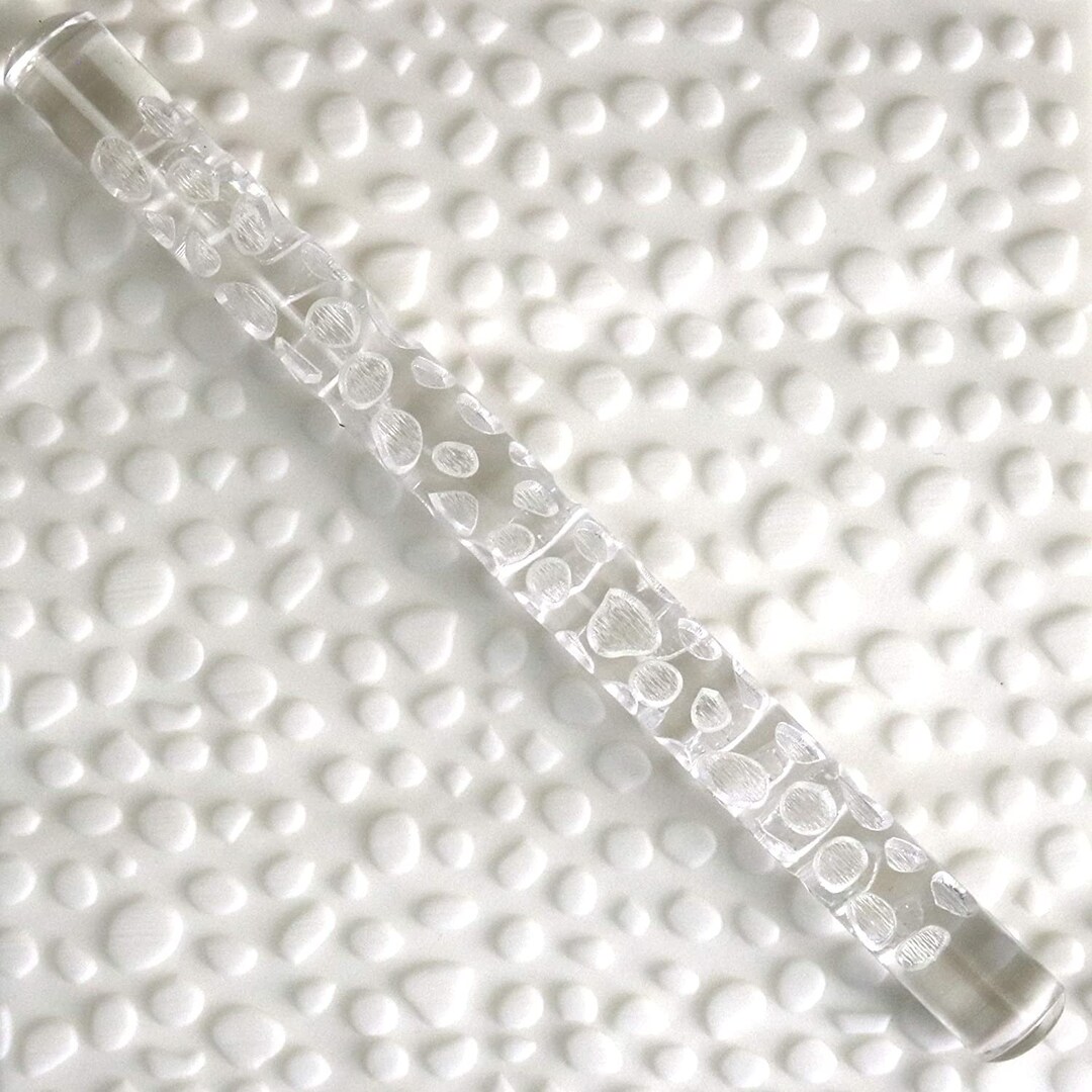 Cobblestone Effecttexture Embossing Acrylic Rolling Pin - Etsy