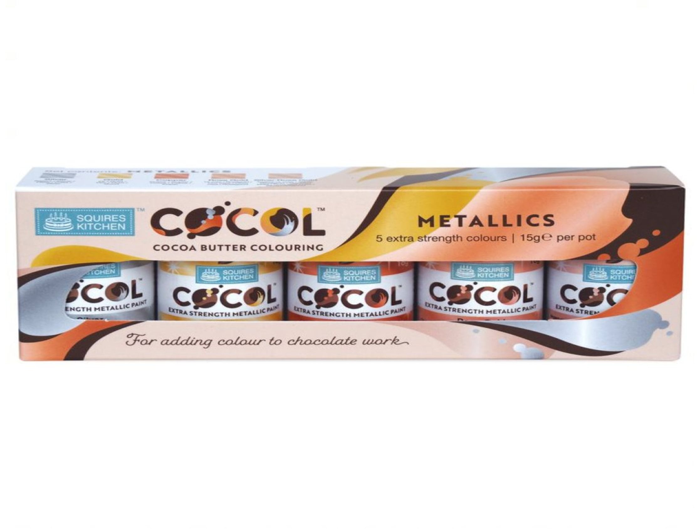COCOL Chocolate Colouring by Squires Kitchen Metallics - Etsy