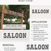 SALOON Vinyl Decal – Removable Rustic Western Lettering for DIY ...