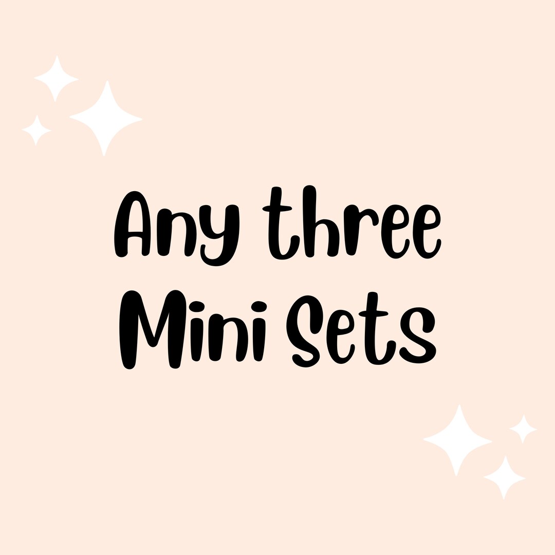 Any 3 Mini Print Sets Unframed Gallery Wall Set Mix & Match 6x4 Art ...