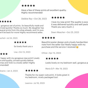 Gallery Wall in a Box Gallery Wall Set Colourful Mix & Match Wall Art ...