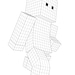 Coloring Page- Minecraft Coloring Page- Printable Minecraft Skin ...