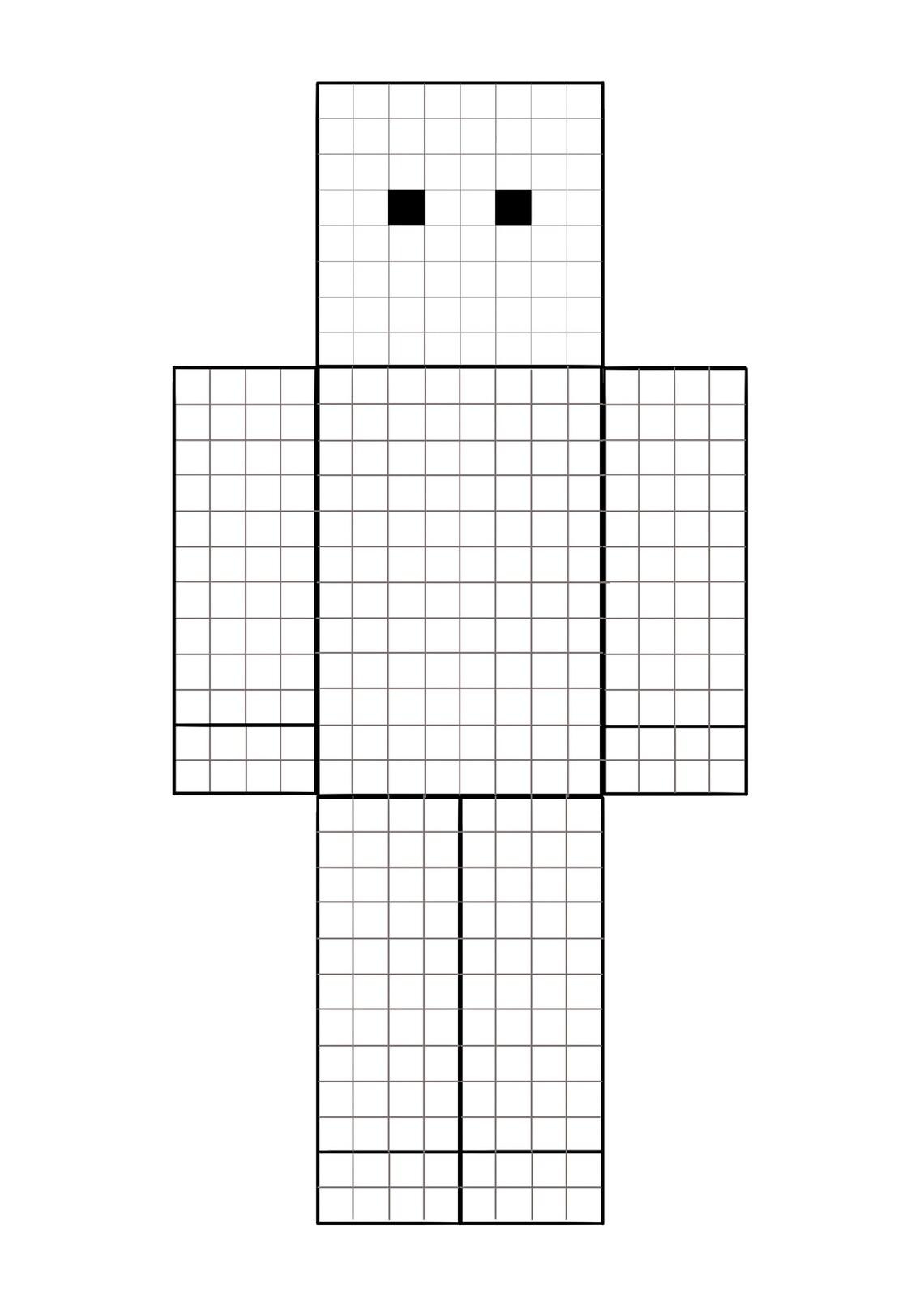 Coloring Page- Minecraft Coloring Page- Printable Minecraft Skin ...