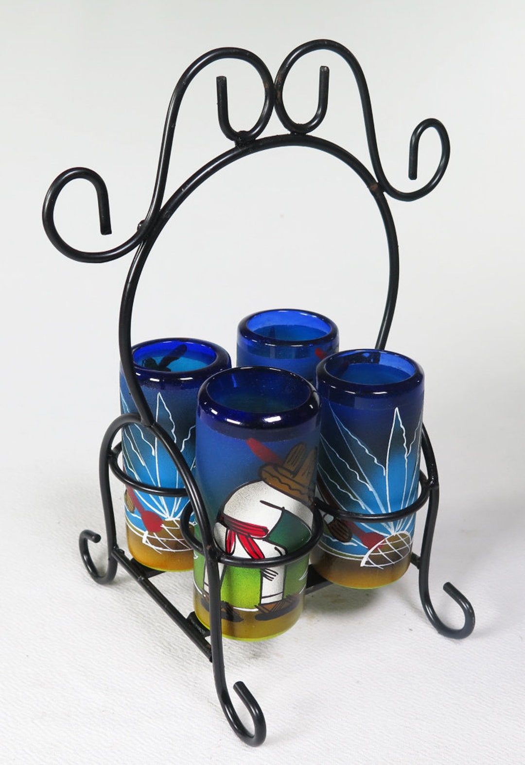 Mexican Tequila Poncho Display Rack (set of 4) - Etsy