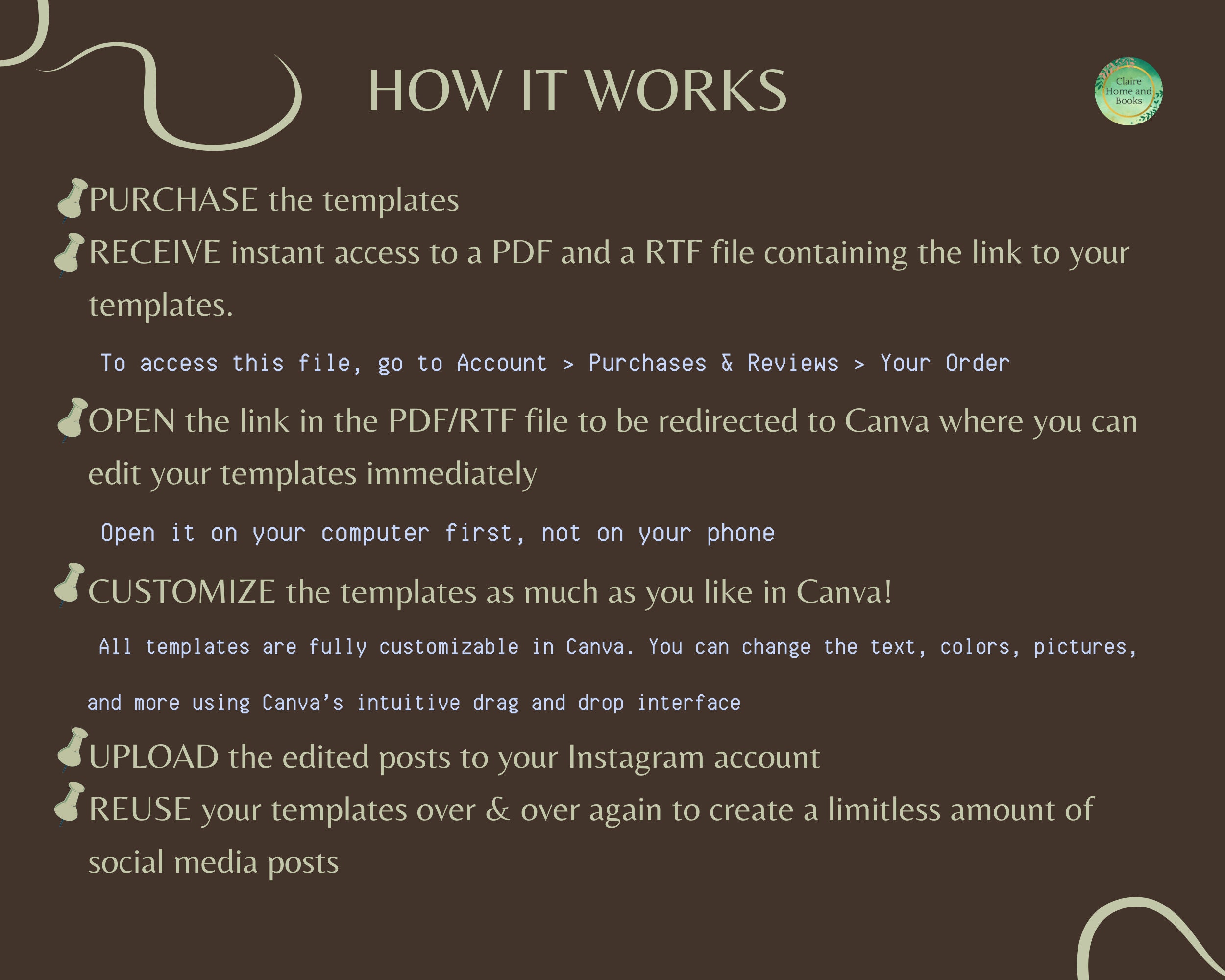 Barista Takeaway Social Media Canva Templates: 80+ Editable Instagram ...