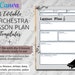 Music Class Lesson Plan Templates | Editable on Canva and Printable ...