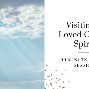 Visiting A Loved One in Spirit virtual Session - Etsy