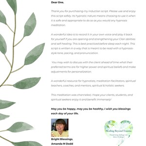 Chakra Energy Induction Script - Etsy