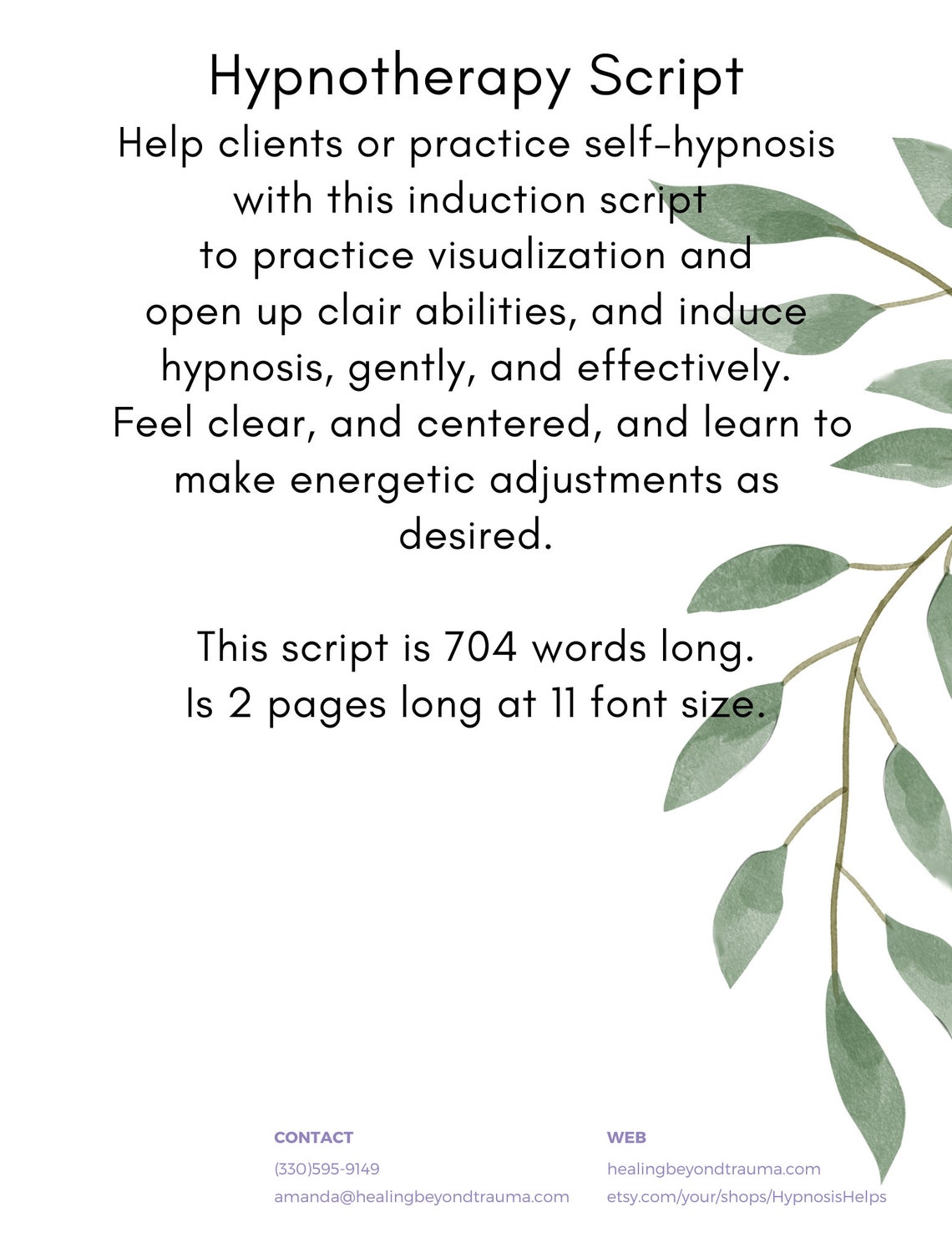 Chakra Energy Induction Script - Etsy