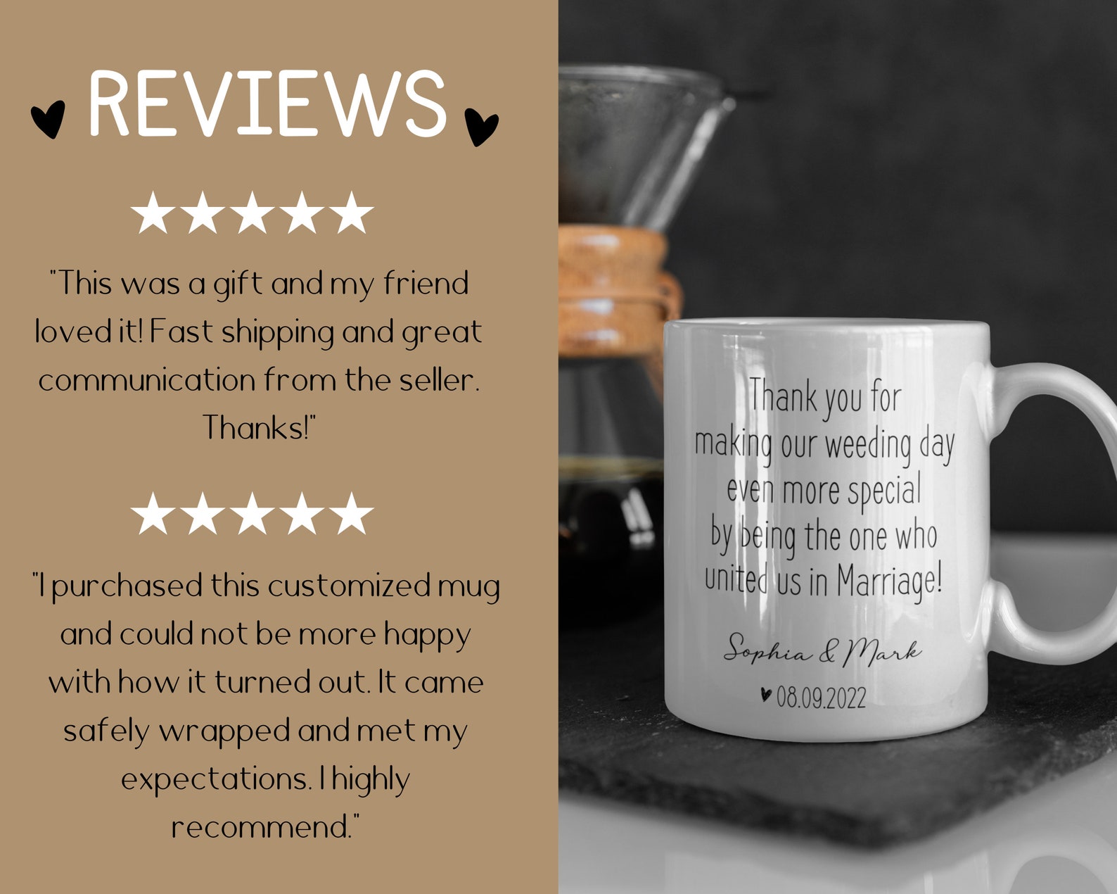 Personalized Wedding Officiant Gift Best Wedding Officiant - Etsy