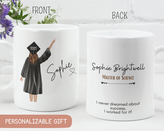 Gift for Master Degree Custom Master's Degree Graduation - Etsy