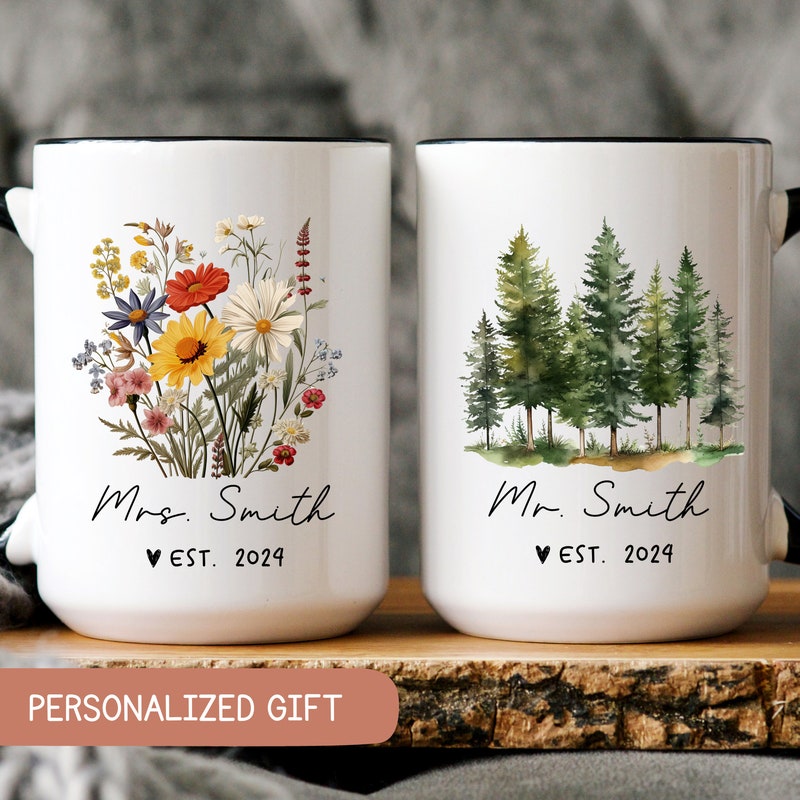Mr Mrs Mugs - Etsy