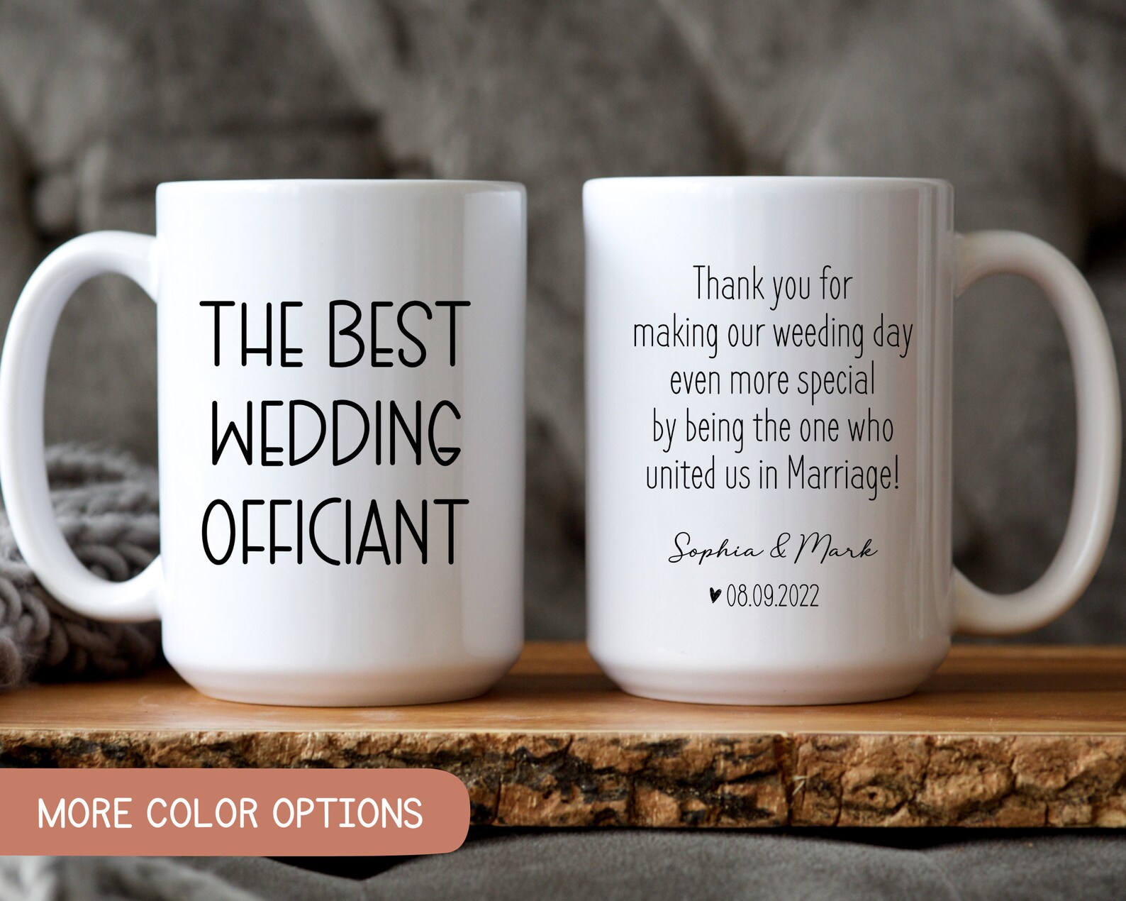 Personalized Wedding Officiant Gift Best Wedding Officiant - Etsy