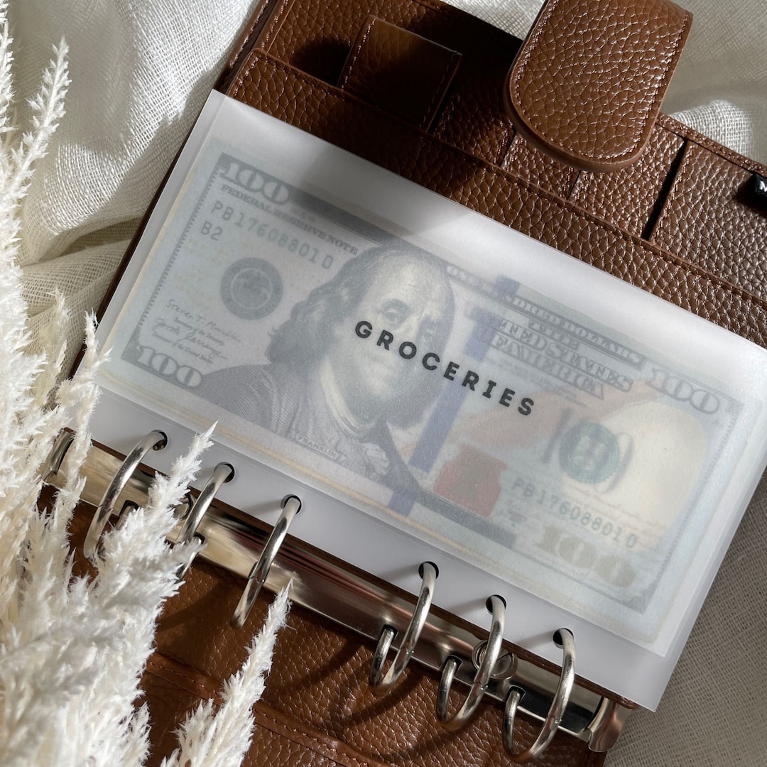 Matte Vellum Cash Envelope Sets/personal A6 - Etsy