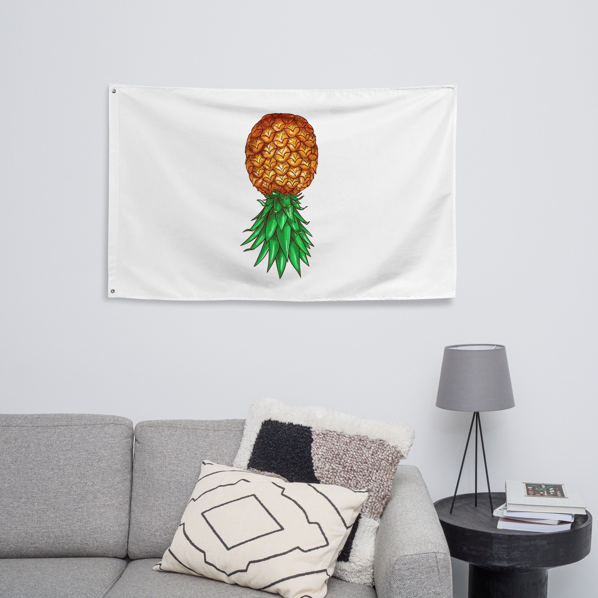 Secret Pineapple Flag, Swinger Party Flag, Upside Down Pineapple Flag ...