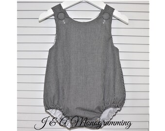 Baby Boy Bubble Romper | Etsy