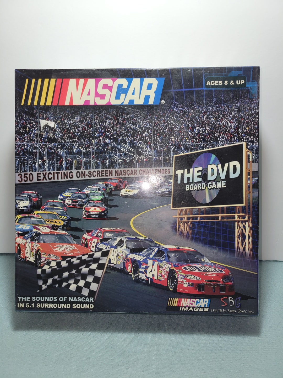Nascar THE DVD the Board Game - Etsy