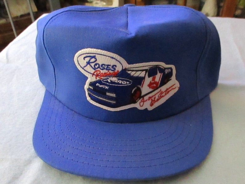 Vintage Nascar Tommy Houston/roses Racing Hat - Etsy