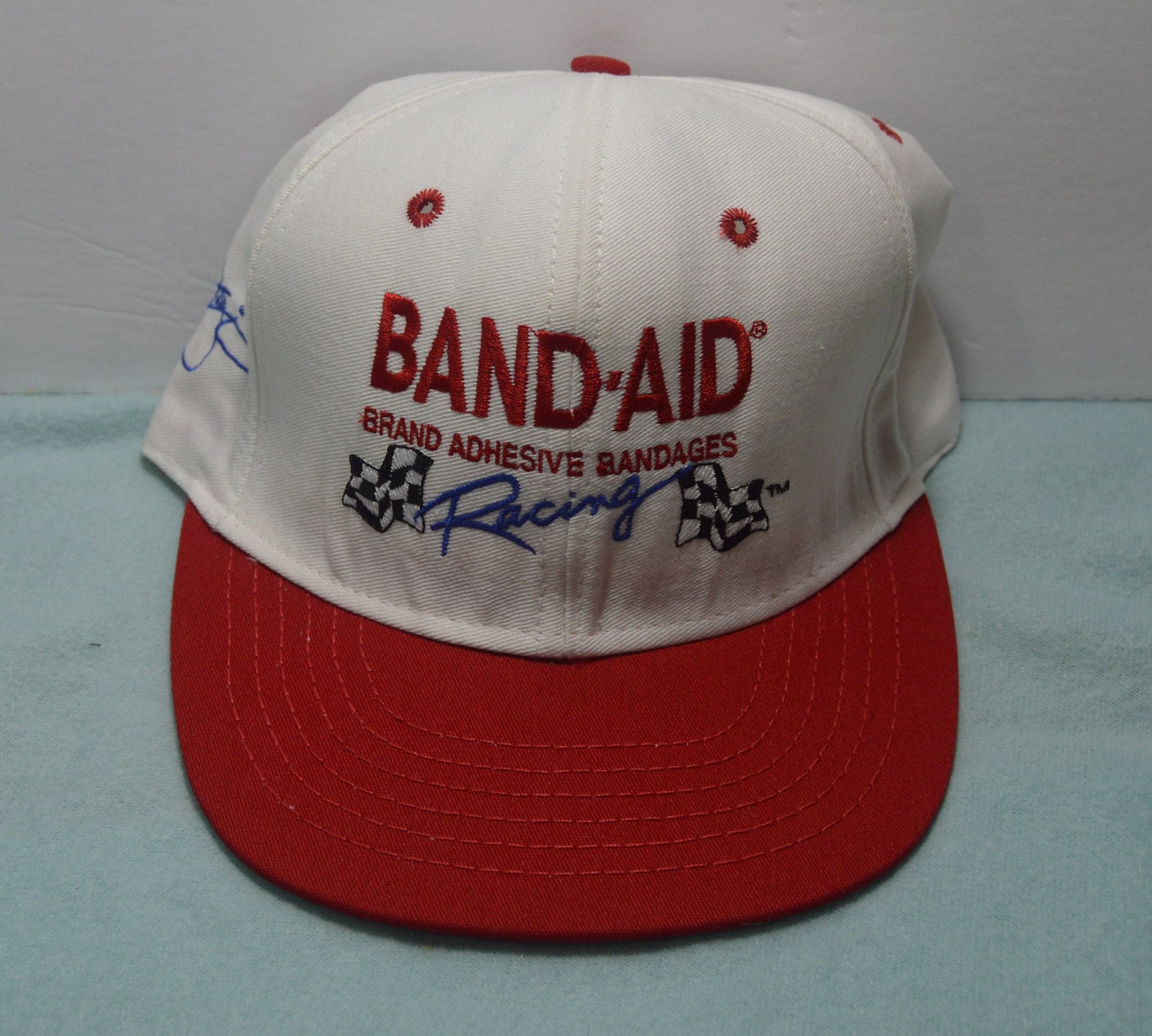 Vintage Michael Waltrip Racing Band Aid Racing Hat Snapback - Etsy