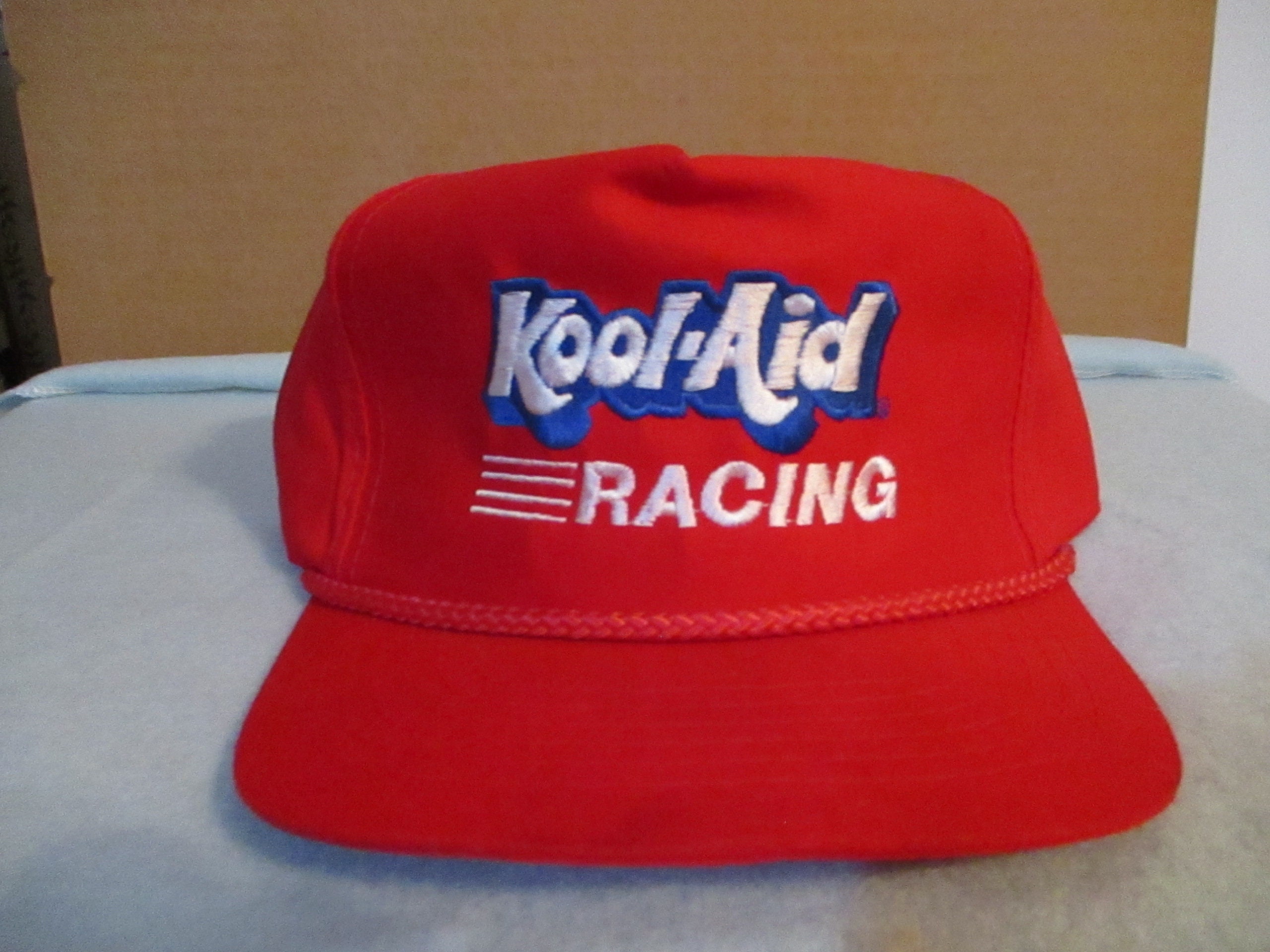 Vintage Team Issued 1990 Kool-aid Racing Hat Michael Waltrip Bahari ...
