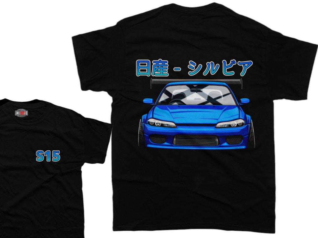 Nissan Silvia S15 T-shirt Unisex Car ENTHUSIAST Drifting Drag JDM - Etsy