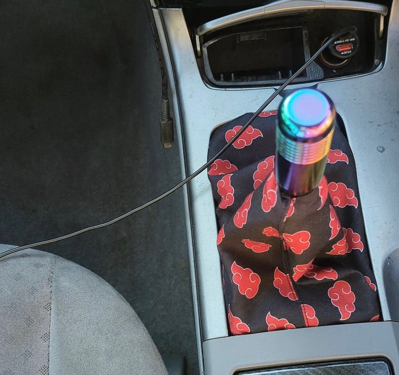 JDM Akatsuki Clouds Naruto Anime Shifter Boot Cover Universal - Etsy