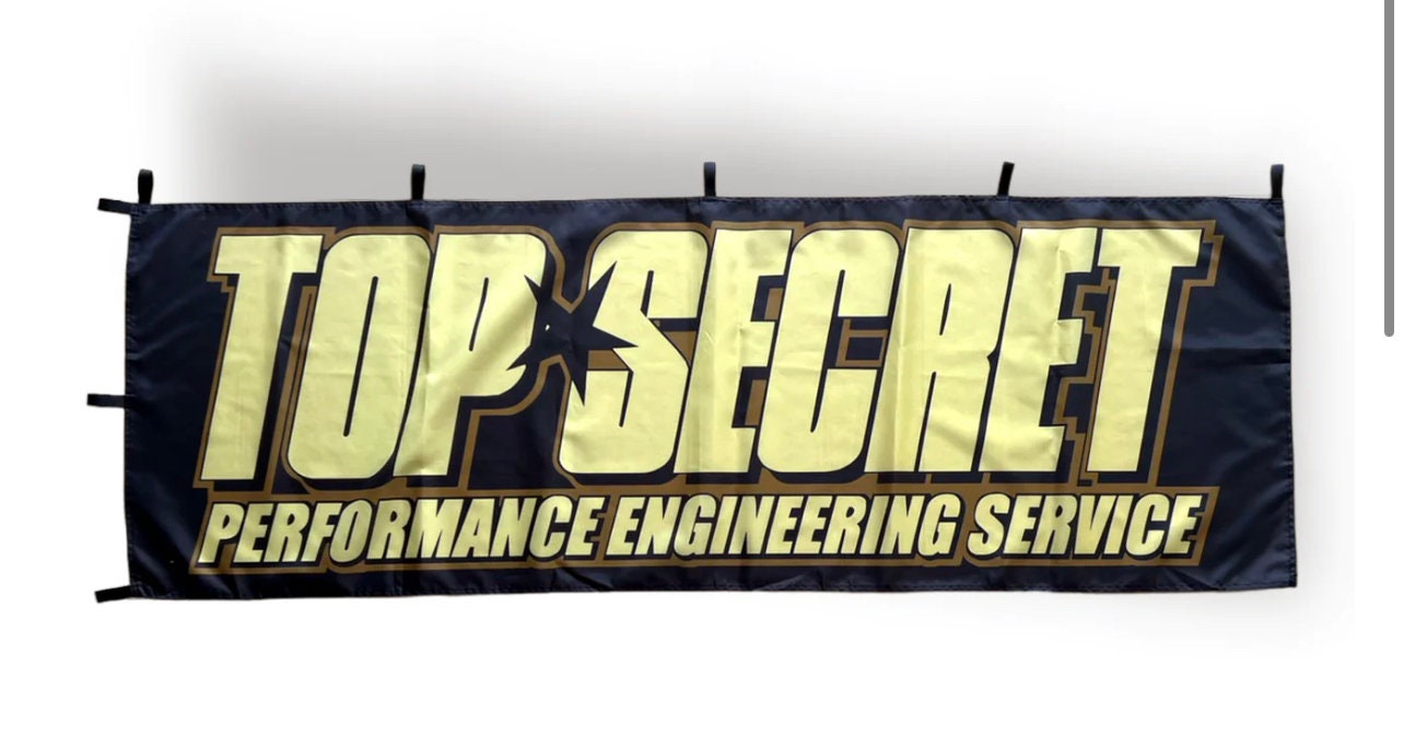 Top Secret JDM Nobori Flag High Premium Quality - Etsy