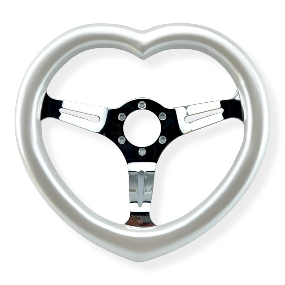 Tomu 330mm Wood Hand Made Heart Shaped Steering Wheel - Etsy
