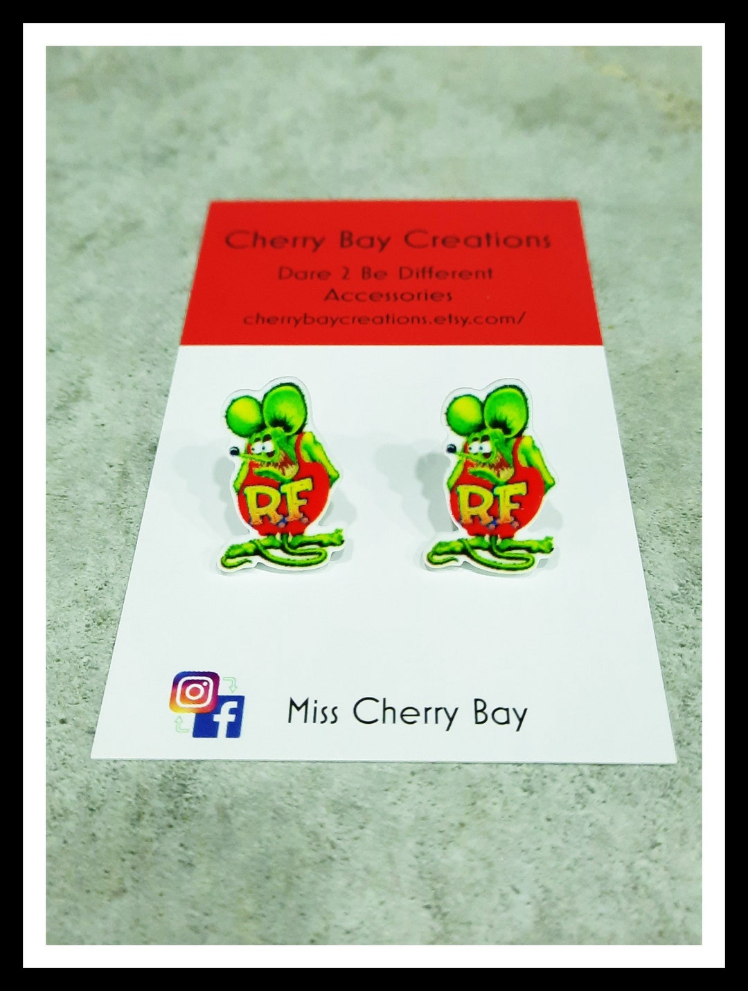 Hot Rod Character Themed Rat Fink-nostalgic-retro Vibes-car Love-unique ...