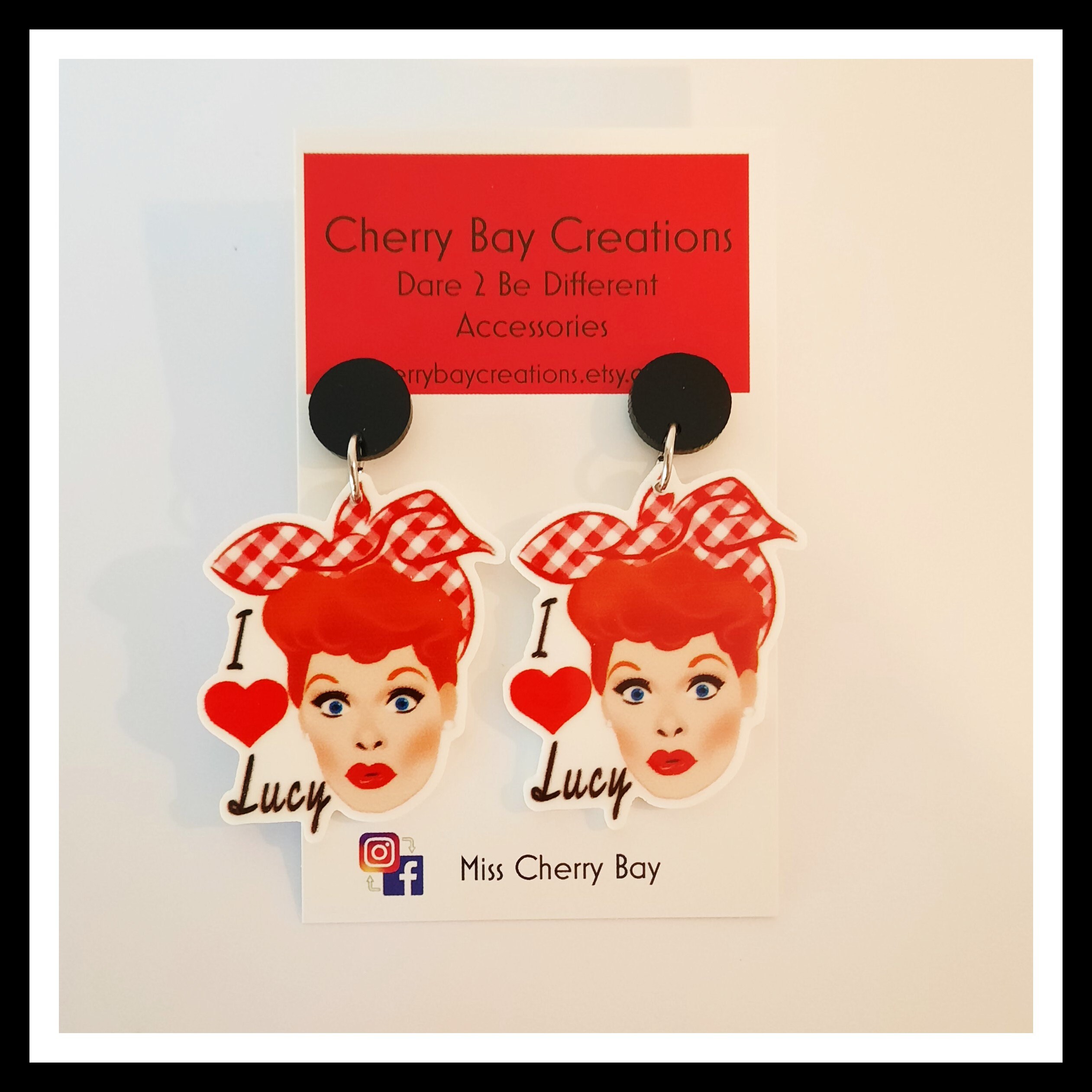 Classic-50s-vintage Shows-retro-tv Show-handmade-quirky-sassy-redheads ...