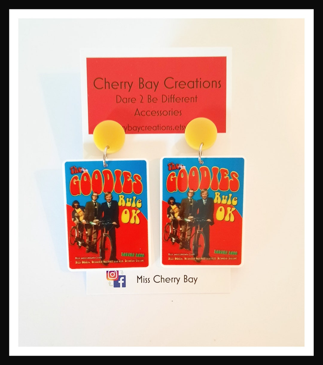 Retro Classic 70's the Goodies Tv Show Planar Resin - Etsy