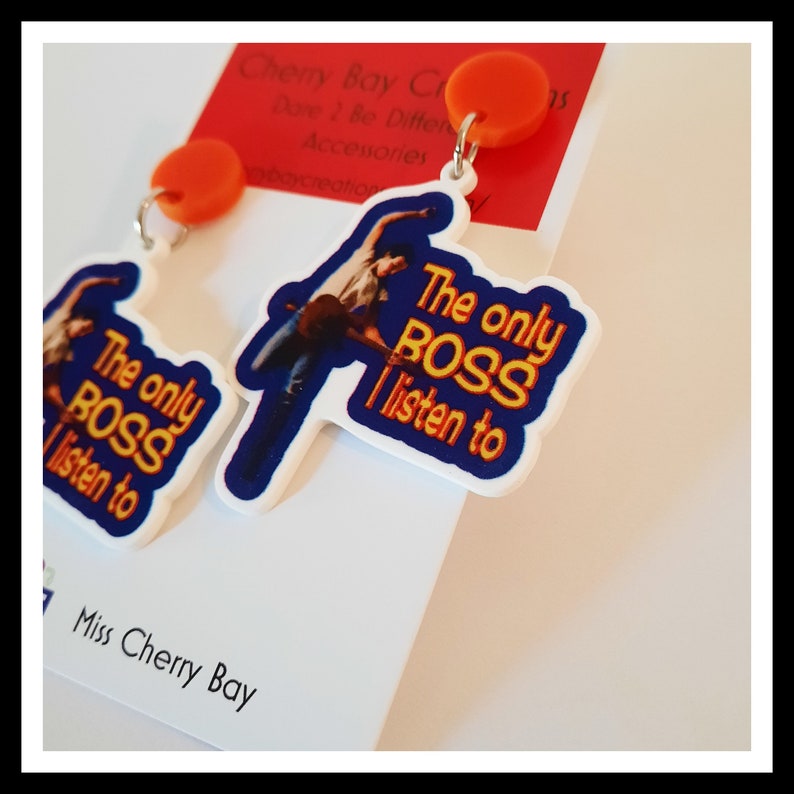 80s-rock and Roll-music Themed-american-bruce Springsteen-born in the ...