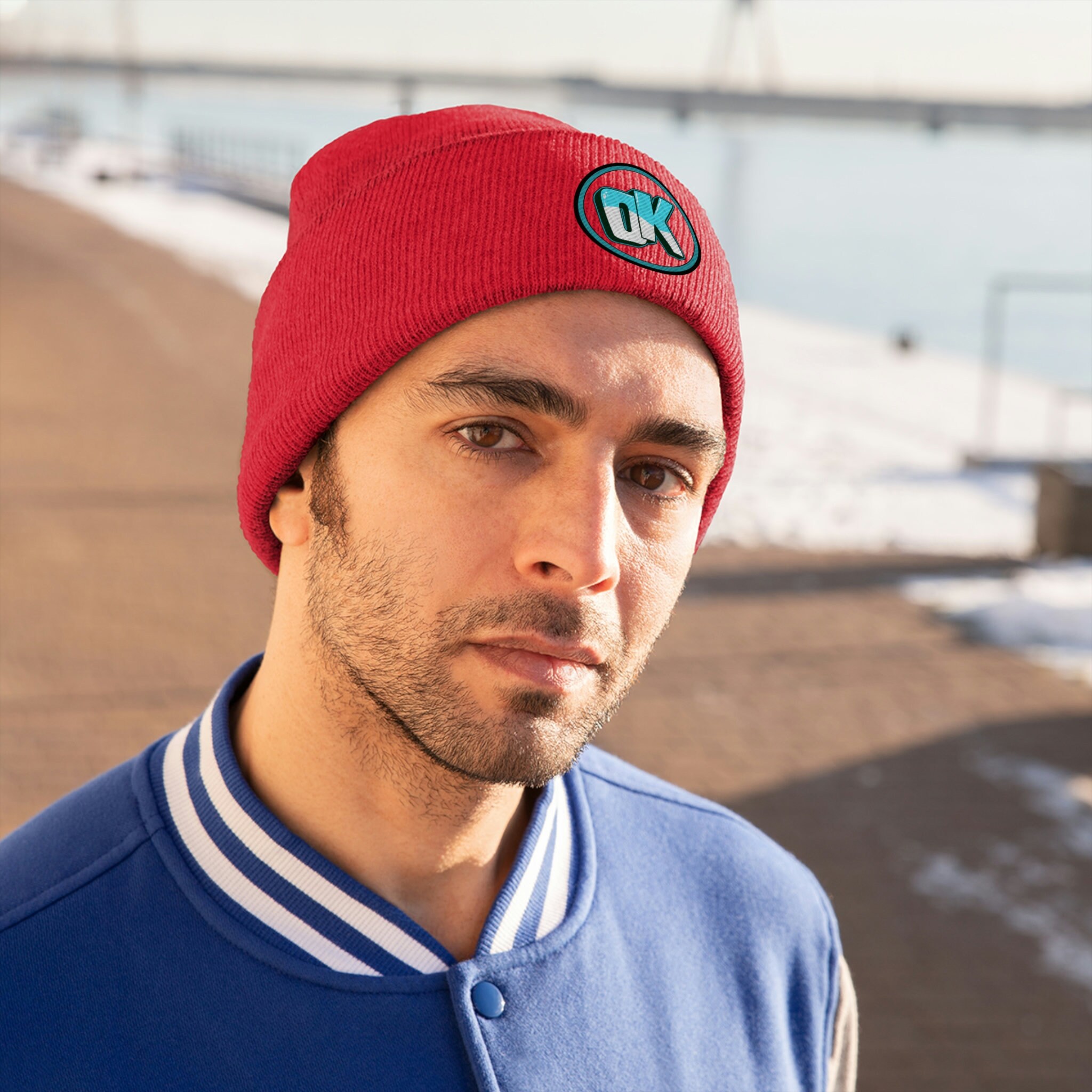 A-OK - Knit Beanie - Etsy