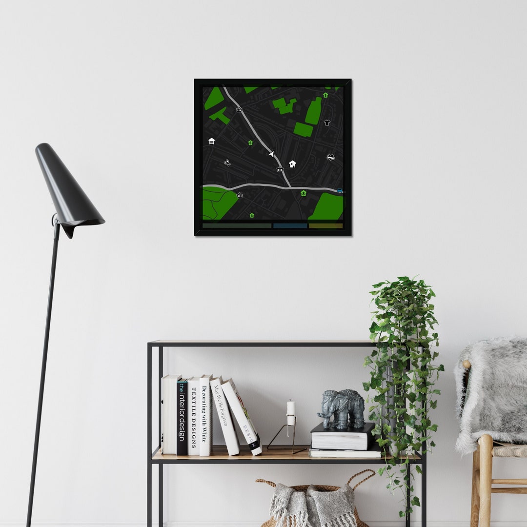Custom Gaming Map Prints - Make Your HOME a GTA V Map - GTA 5 Custom ...