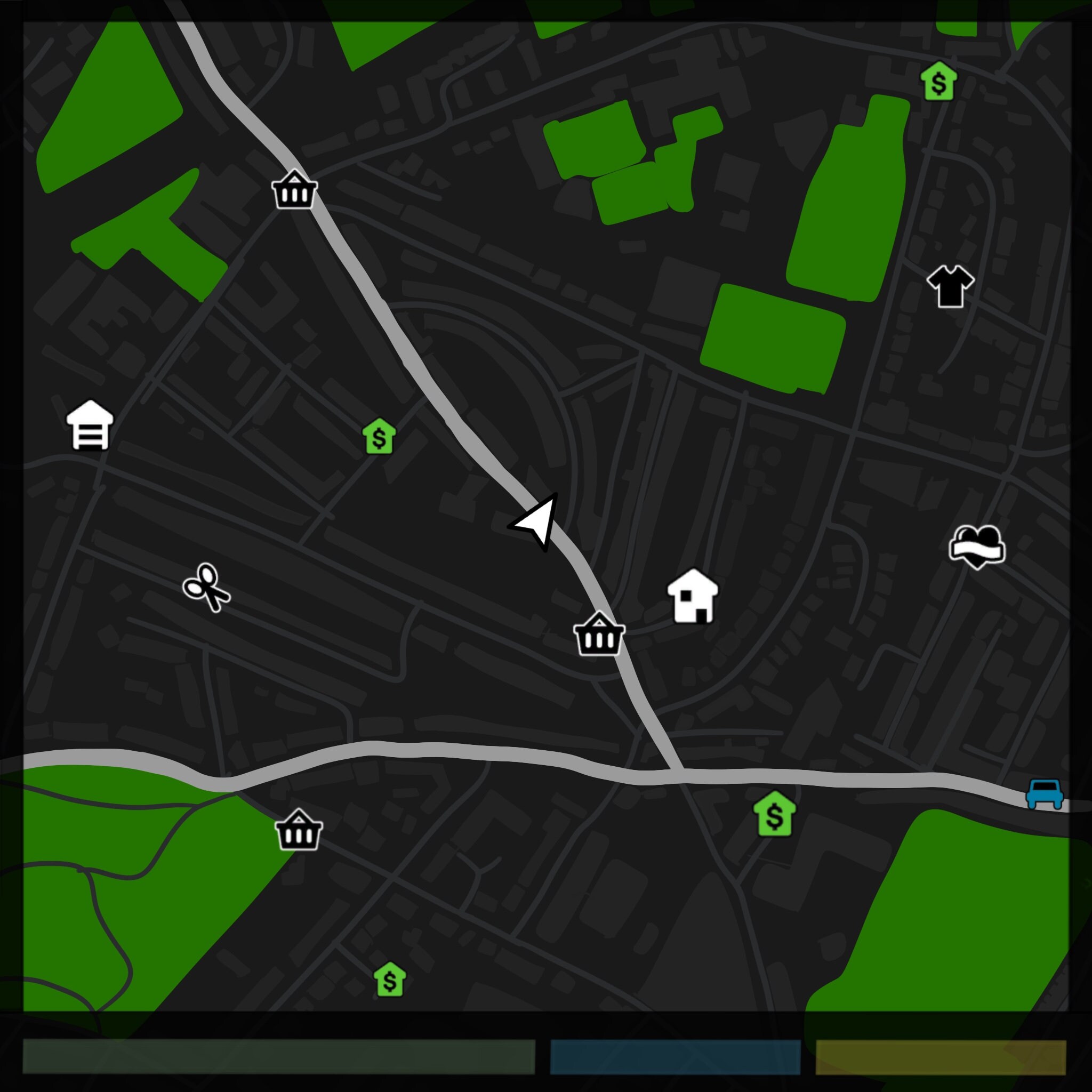 Custom Gaming Map Prints Make Your HOME a GTA V Map GTA 5 Custom Map ...