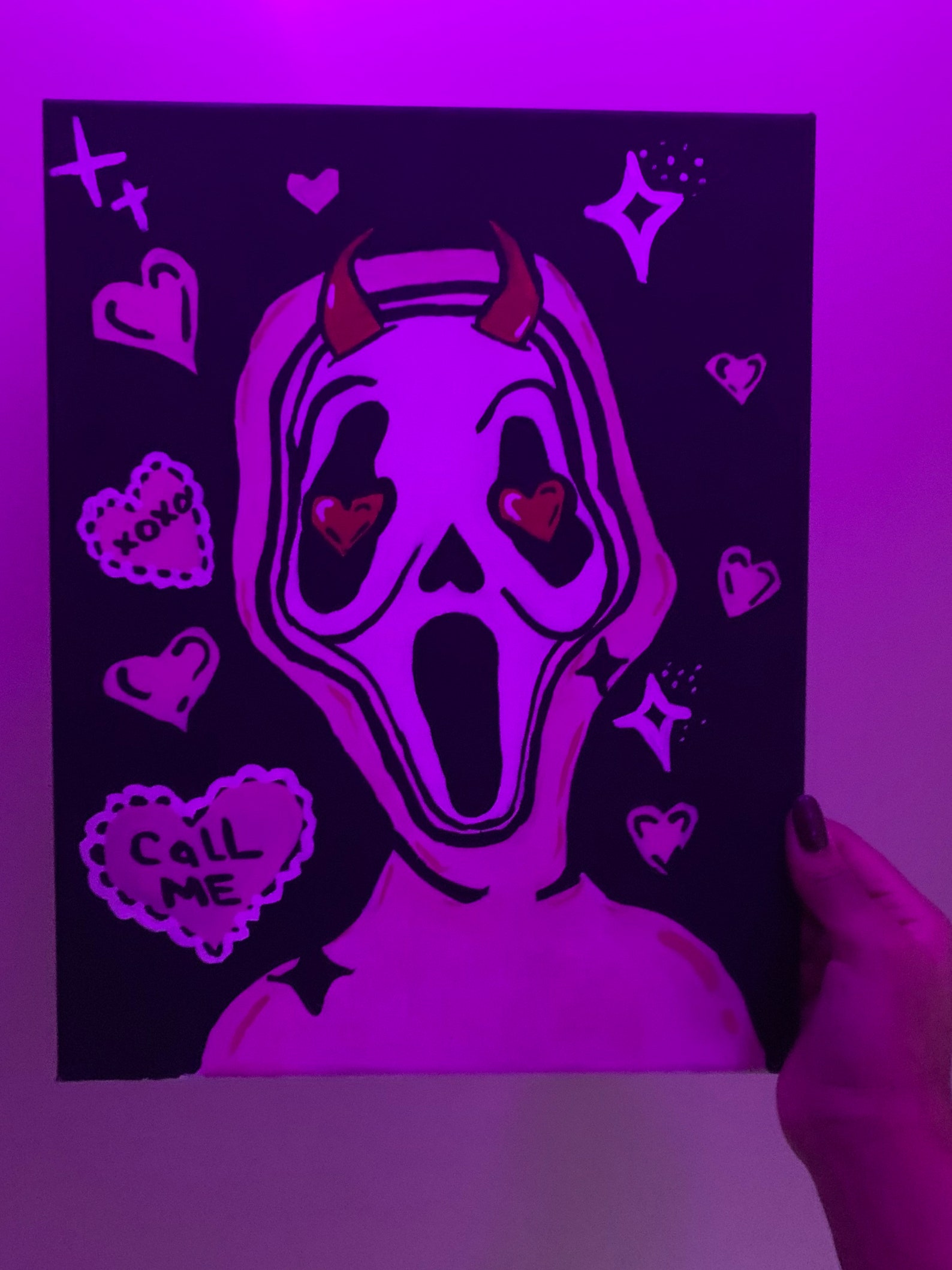 Scream Painting - Etsy