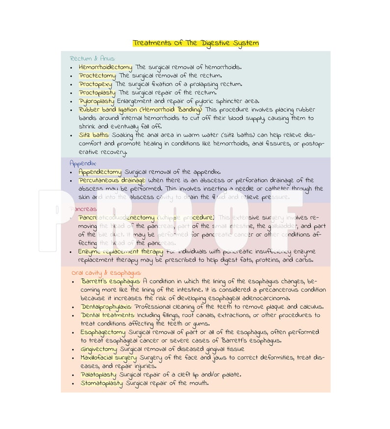 Digestive System Medical Terminology - Etsy