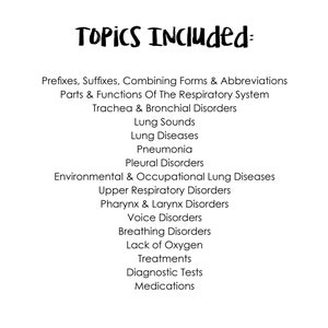 Muscular System Medical Terminology - Etsy