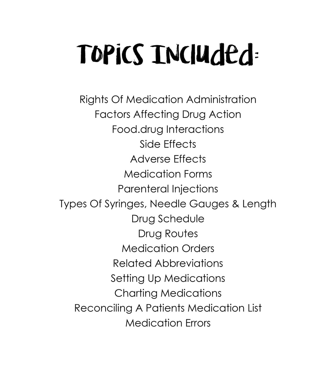 Medication Administration Nursing Notes - Etsy