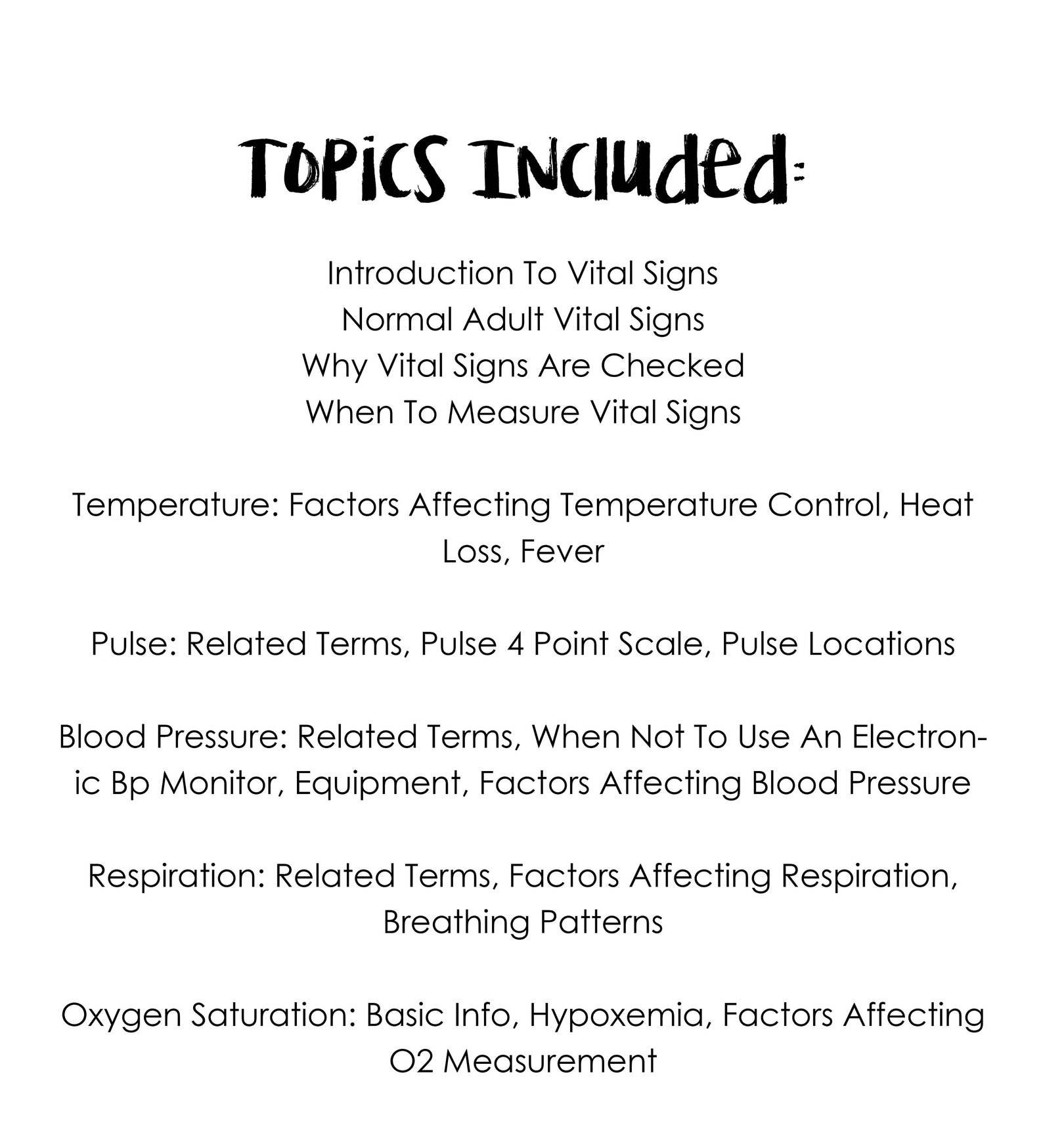 Vital Signs Nursing Notes - Etsy